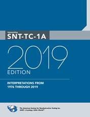 Interpreting SNT-TC-1A, 2019 Edition: ASNT: 9781571174765: Amazon.com ...