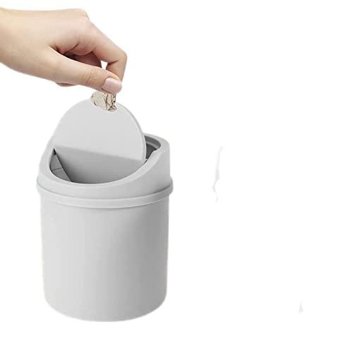 BLISSBORN Garbage Mini Dustbin With Lid Mini Plastic Garbage Bin Car ...