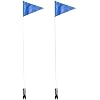 Amazon.com: Kisangel Rear Bike Safety Flags with Adjustable Reflective ...