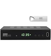 August DVB502 256GB SSD Freeview HD Set Top Receiver Box - Twin Tuner ...