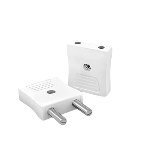 DURAVOLT 2-Pin Flexible Male-Female Socket,Round Flexible 2 Core Wire ...