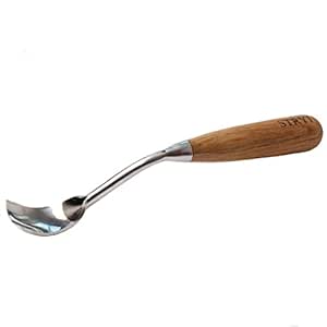Stryi Long Bent Gouge Woodcarving Chisel, Large Spoon Carving Tool Bowl ...