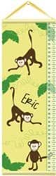 Amazon.com: Personalized Monkey Growth Chart for Boys : Home & Kitchen