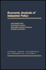 Economic Analysis of Industrial Policy (Economic Theory, Econometrics ...