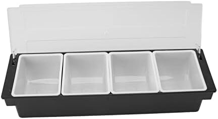 Onlyfire Pizza Topping Station Stainless Steel Seasoning Containers ...