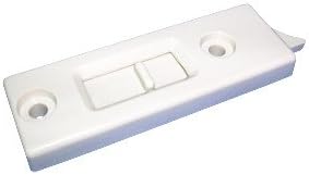 One Pair of White Window Sash Tilt Latches for Tilt Window, 2804WHITE ...