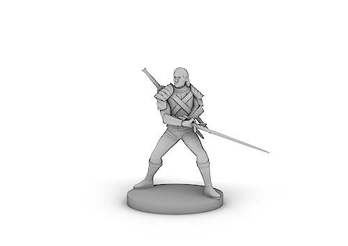 Amazon.com: Human Male Fighter Tabletop DND Gaming Miniature : Toys & Games