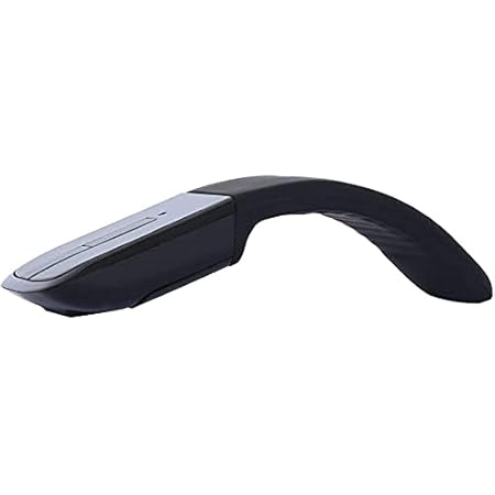 Amazon.com: Bluetooth Arc Mouse, Wireless Curved Touch Mouse without ...