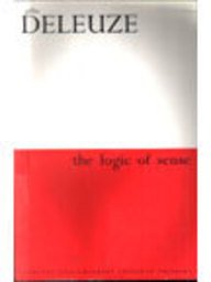 Amazon | The Logic of Sense | Deleuze, Gilles, Boundas, Constantin V ...
