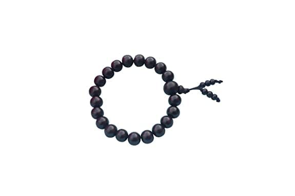 Buy TC SONS Natural Ebony Wood Bracelet Karungali Kattai Stretchable Bracelet FOR Men Women ...