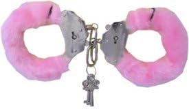Valentine Pink Fluffy Handcuffs : Amazon.co.uk