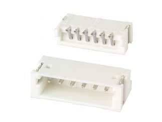 JST S6B-ZR-SM4A-TF(LF)(SN) ZH Series 6 Position 1.5 mm Side Entry SMT Shrouded Header - 25 item ...