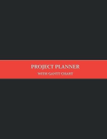 Amazon.com: Project Planner With Gantt Chart: Project Management With ...