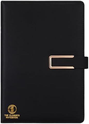 Amazon.com : The Closer's Notebook: Sales Journal & CRM Notebook for ...
