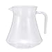 Amazon.com: uxcell 16.9oz Acrylic Water Pitcher with Spout, Round Water ...
