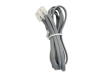 SPYTEK 2 Meter Telephone Landline Extension Cord Cable Landline Wire ...
