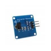 Mini 38KHz Infrared Receiver Sensor Module for Arduino - Blue + Black ...
