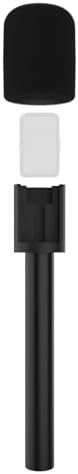 VYES Microphone Interview Handle Interview Handheld Adapter with Foam ...