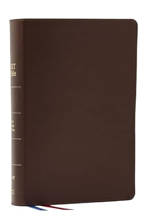 Buy Holy Bible: Net Bible, Full Notes Edition, Brown Genuine Leather ...