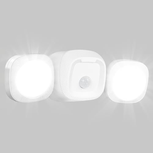 Toowell Security Lights Outdoor Motion Sensor Battery Operated Outdoor ...