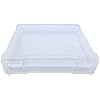 Amazon.com: Simply Tidy 12” x 12” Plastic Scrapbook Storage Case ...