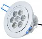 Amazon.com: 8.5W 7-LED 470LM 6000-7000K White Ceiling Light Lamp ...