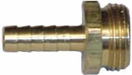 Amazon.com: Brass Garden Hose Thread Hose Barb - MGHT x 1/2-Inch Hose ...