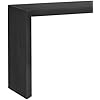 Amazon.com: Merax Modern Unique Striped Console Table, Paulownia Solid ...