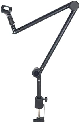 Amazon.com: Mictop Microphone Boom Arm Mic Stand, Adjustable Suspension ...