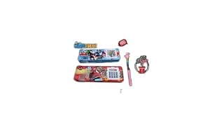 2 Sets Of Geometry Box /Pencil Box With Inbuilt Calculator & Pencil ...