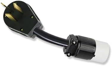 Electrical Stove 10-50P 3-Pin Male 220/250V Plug To Gas Range 5-15R 110 ...