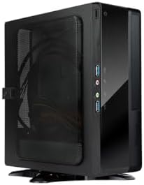 InWin BQ656 Mini-ITX Case with Internal 200W 80+ Gold PSU, Slim Optical ...
