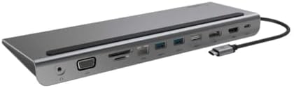 Belkin INC004btSGY Base dock USB-C multipuerto 11 en 1, Gris : Amazon ...
