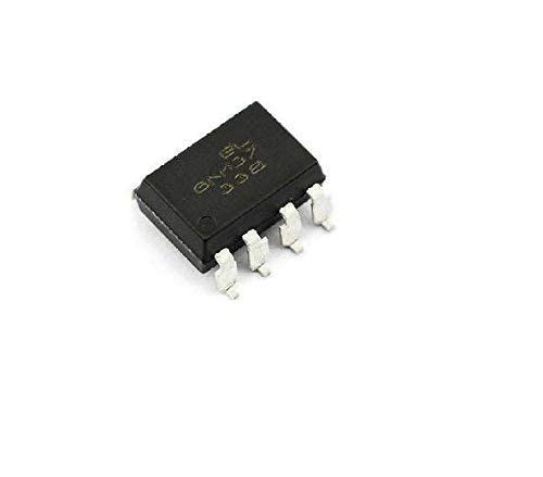 GURU ELECTRONICS 5 PCS 6N137 SMD-8 SOP-8 High Speed Optocoupler 10 Mbd ...