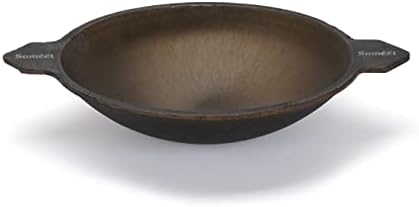 Buy The Indus Valley Super Smooth Cast Iron Appam Pan/Appachatty/Chetty ...