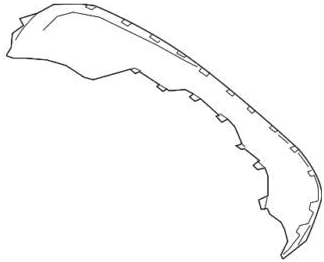 Amazon.com: Mercedes Benz Genuine Rear Valance 253-885-23-25 : Automotive