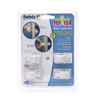 Amazon.com: Safety 1st Magnetic Tot Lok Four Lock Set Four Locks : Baby