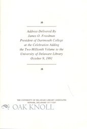 Amazon.com: Address delivered by James O. Freedman, president of ...