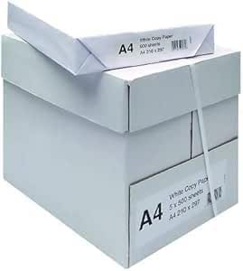Value Plus Office Copier A4 Printer Paper 75gsm- 5 Reams - 2500 Sheets ...