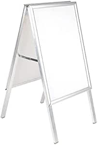 Display Genie A-Frame Pavement Sign with Aluminium Anodized Clip Frame ...