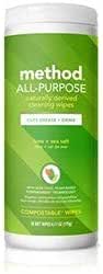 Amazon.com: Method Products PBC 258349 Lime & Sea Salt Wipes44; 30 Count30