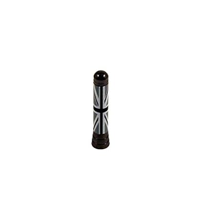 Buy ATEX Gray Union Jack 75 mm Antenna Topper with Black Chrome Trim ...