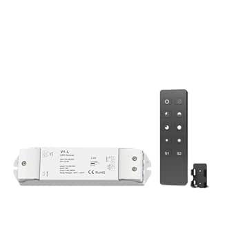 1 Pcs LED Dimmer 12v 24v 1CH 15A DC PWM 2.4G Single Color LED Light ...