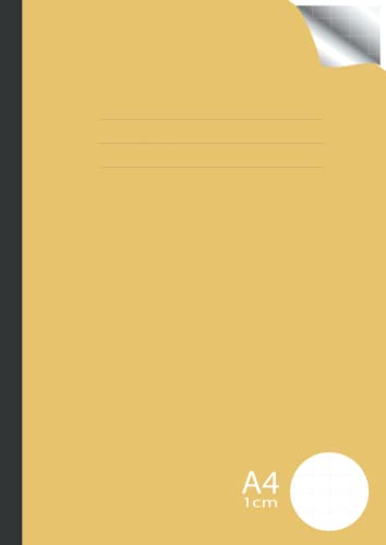 『1cm Squared Paper - Maths Exercise Book A4 Loose Leaf Notebook Graph ...