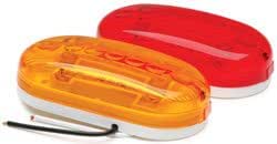 Amazon.com: Roadpro Led 4 X 2 Cat Eye Light - Red White Base : Automotive