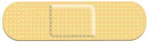 Amazon.com - Yellow Band Aid Bandage - Pack of 4 - StickerVinyl ...