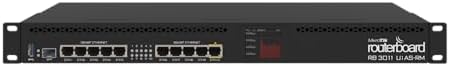 Amazon.com: Mikrotik RB3011UIAS-RM RouterBOARD 10xGigabit Ethernet, USB ...