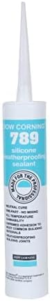 Dow Corning 789 Weatherproofing Silicon Sealent,300 ML,Black : Amazon ...