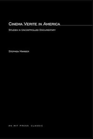 Amazon.com: Cinema Verite in America: Studies in Uncontrolled ...