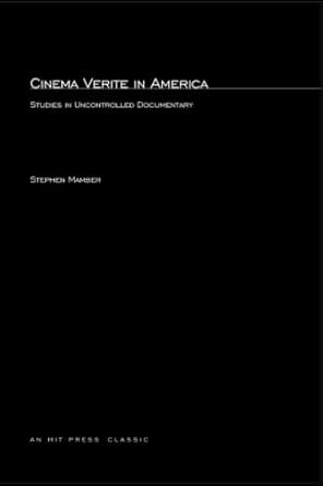 Amazon.com: Cinema Verite in America: Studies in Uncontrolled ...
